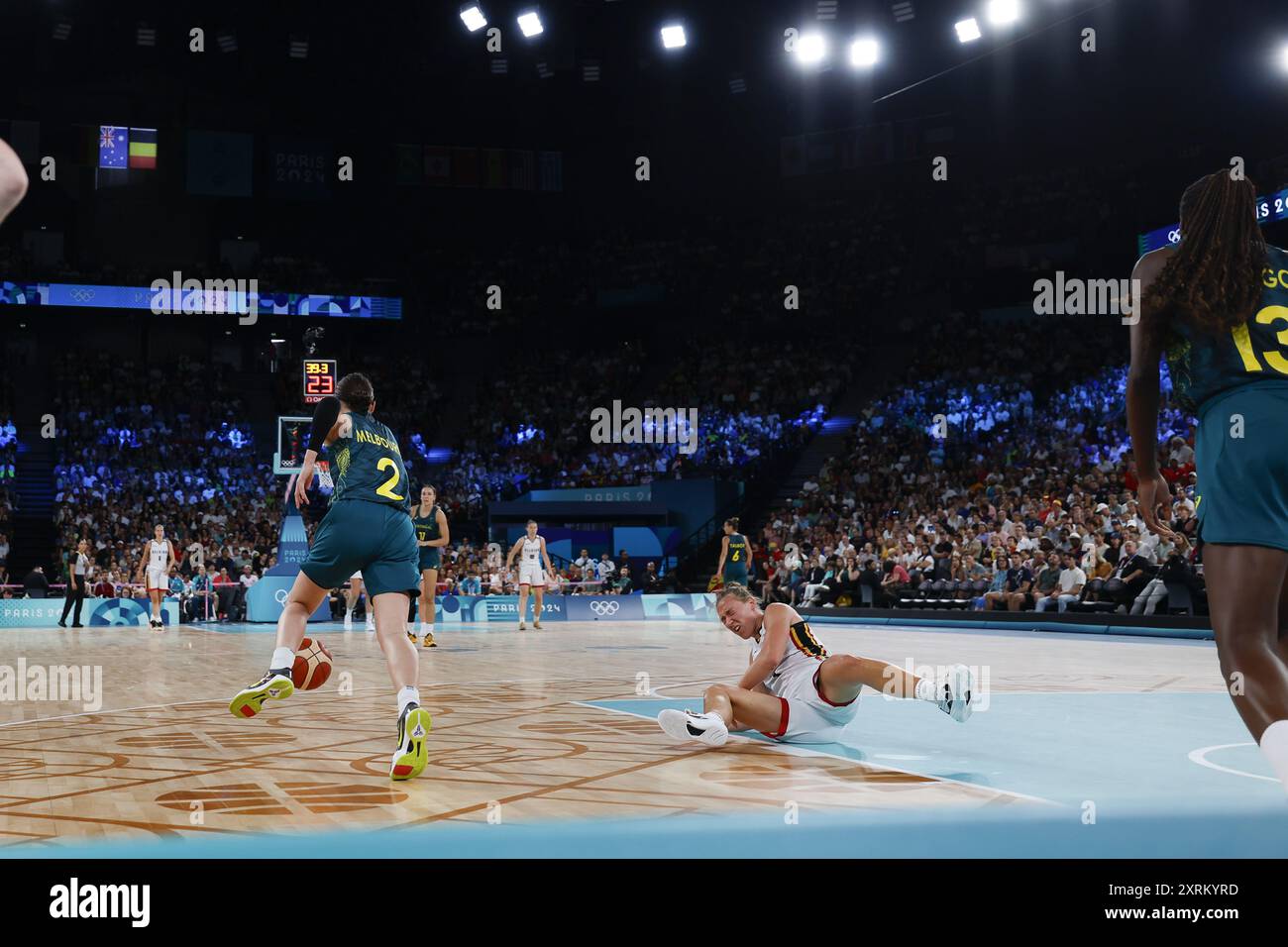 02 MELBOURNE Jade OF Australia Basketball Women's Bronze Medal Game ...