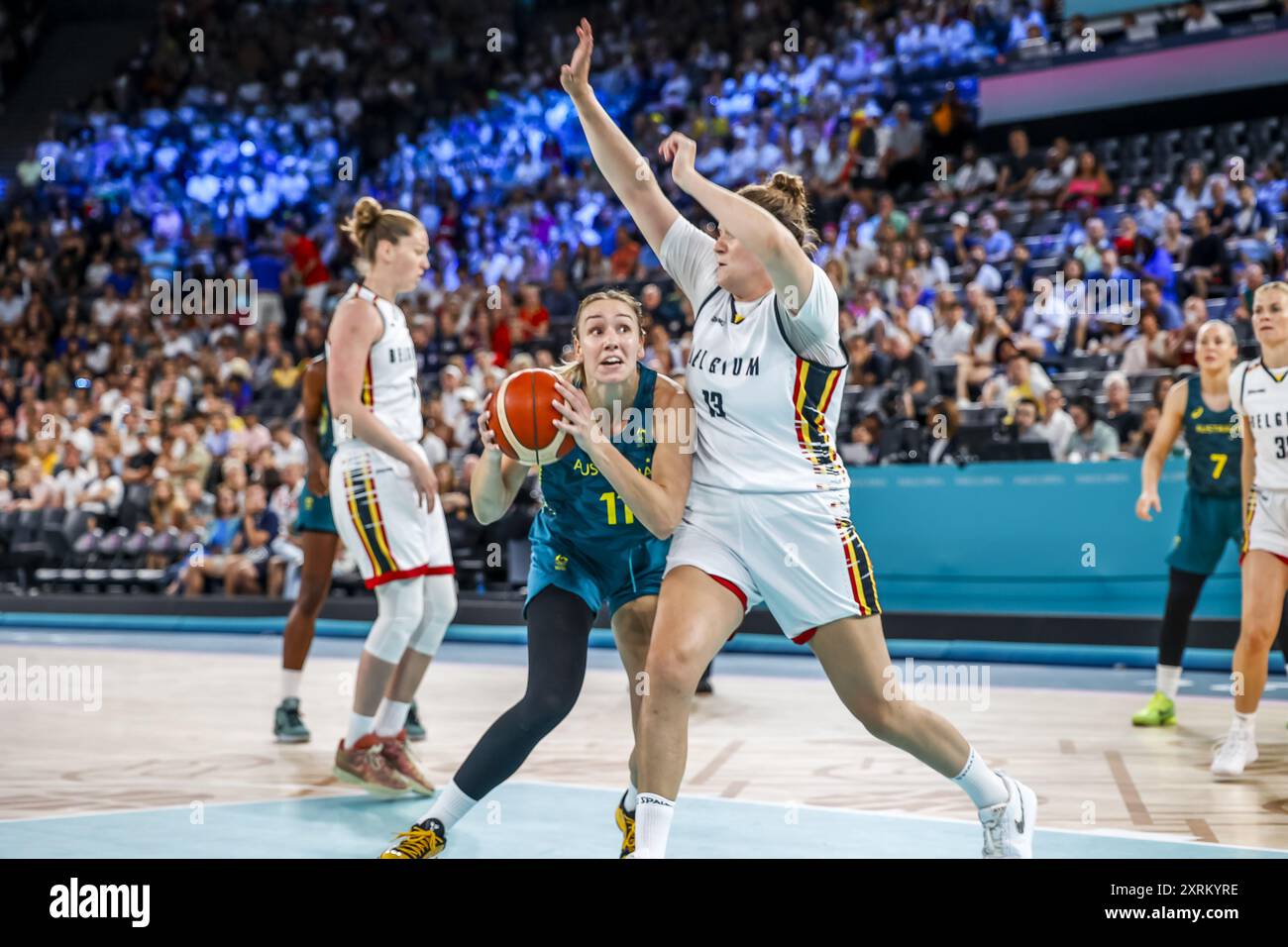 11 MEESSEMAN Emma of Belgium Basketball Women's Bronze Medal Game ...
