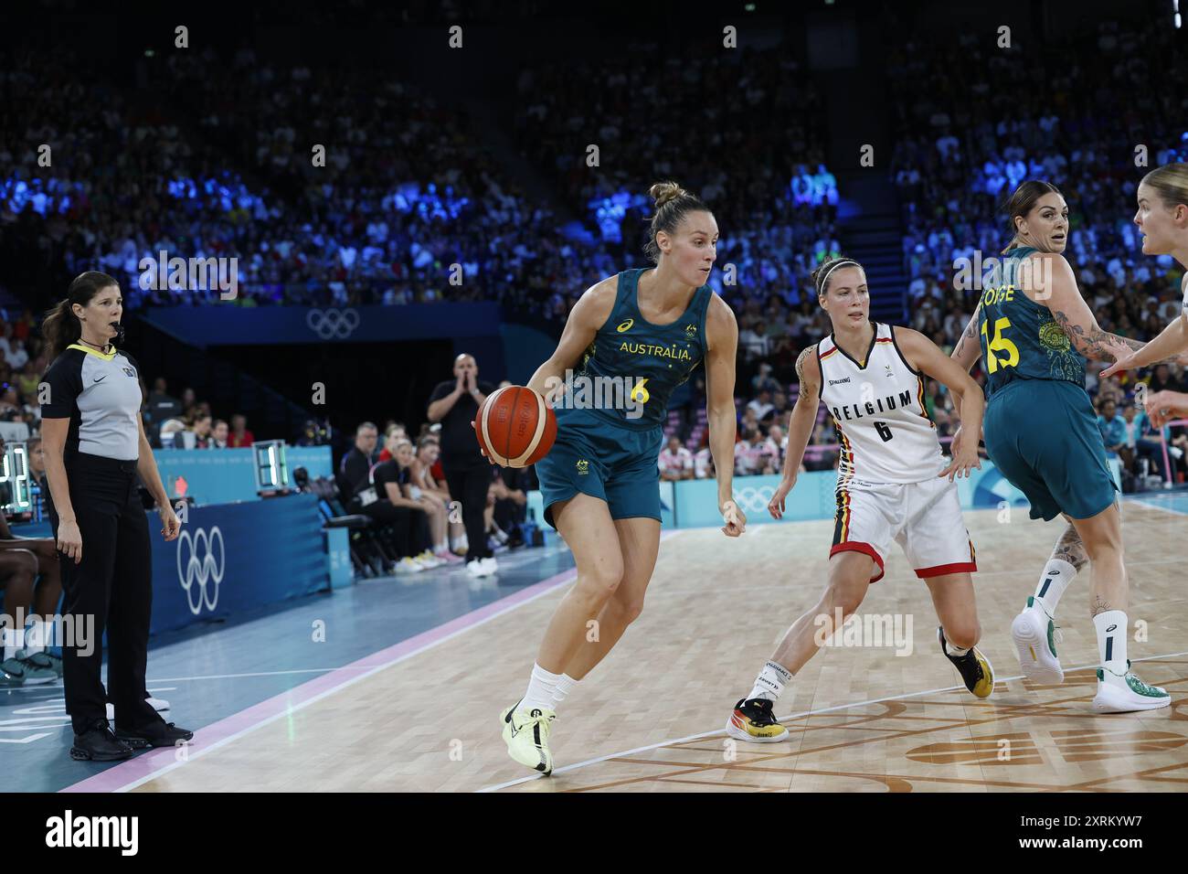 06 DELAERE Antonia of Belgium Basketball Women's Bronze Medal Game ...