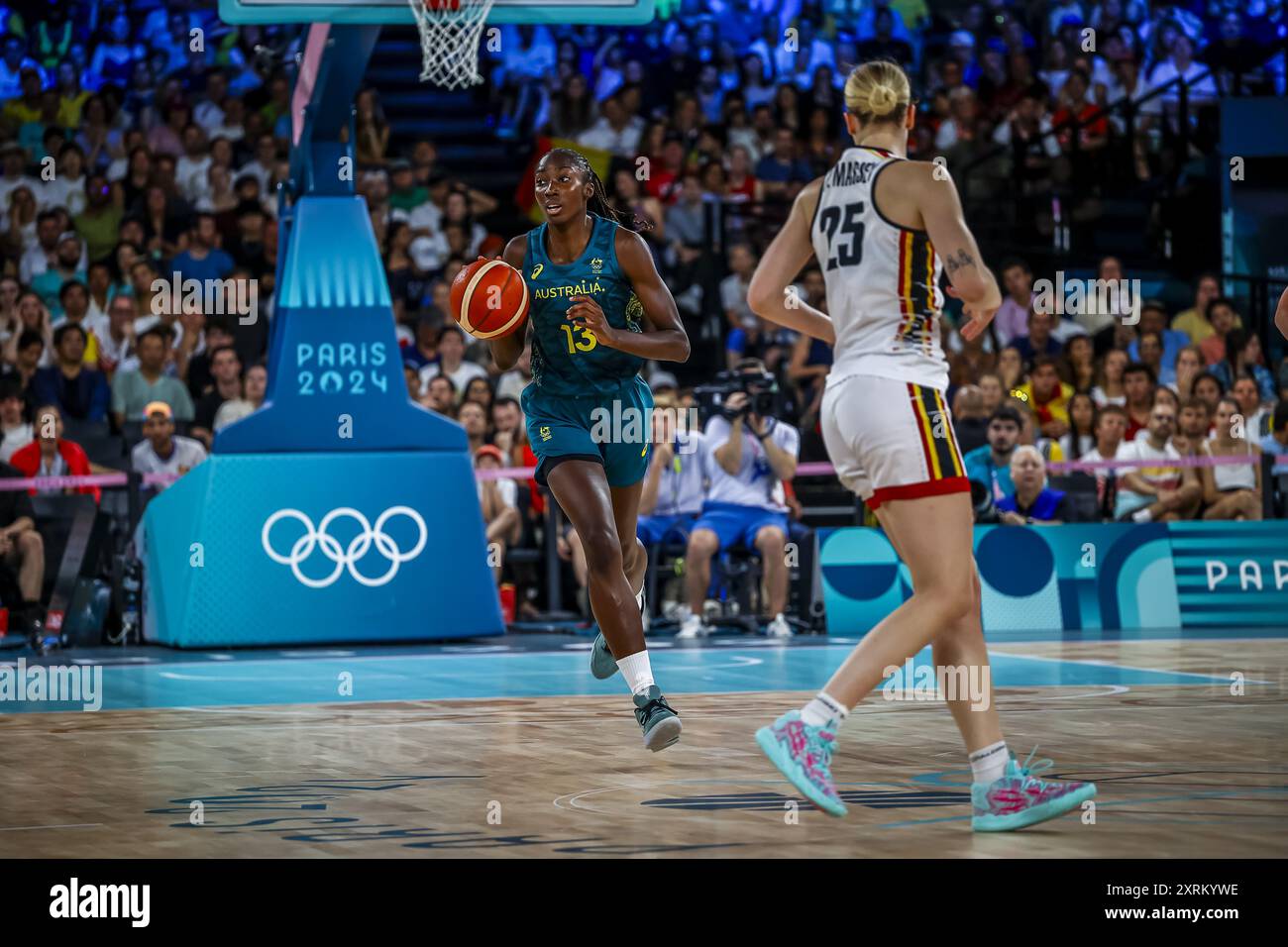 13 MAGBEGOR Ezi OF Australia Basketball Women's Bronze Medal Game ...