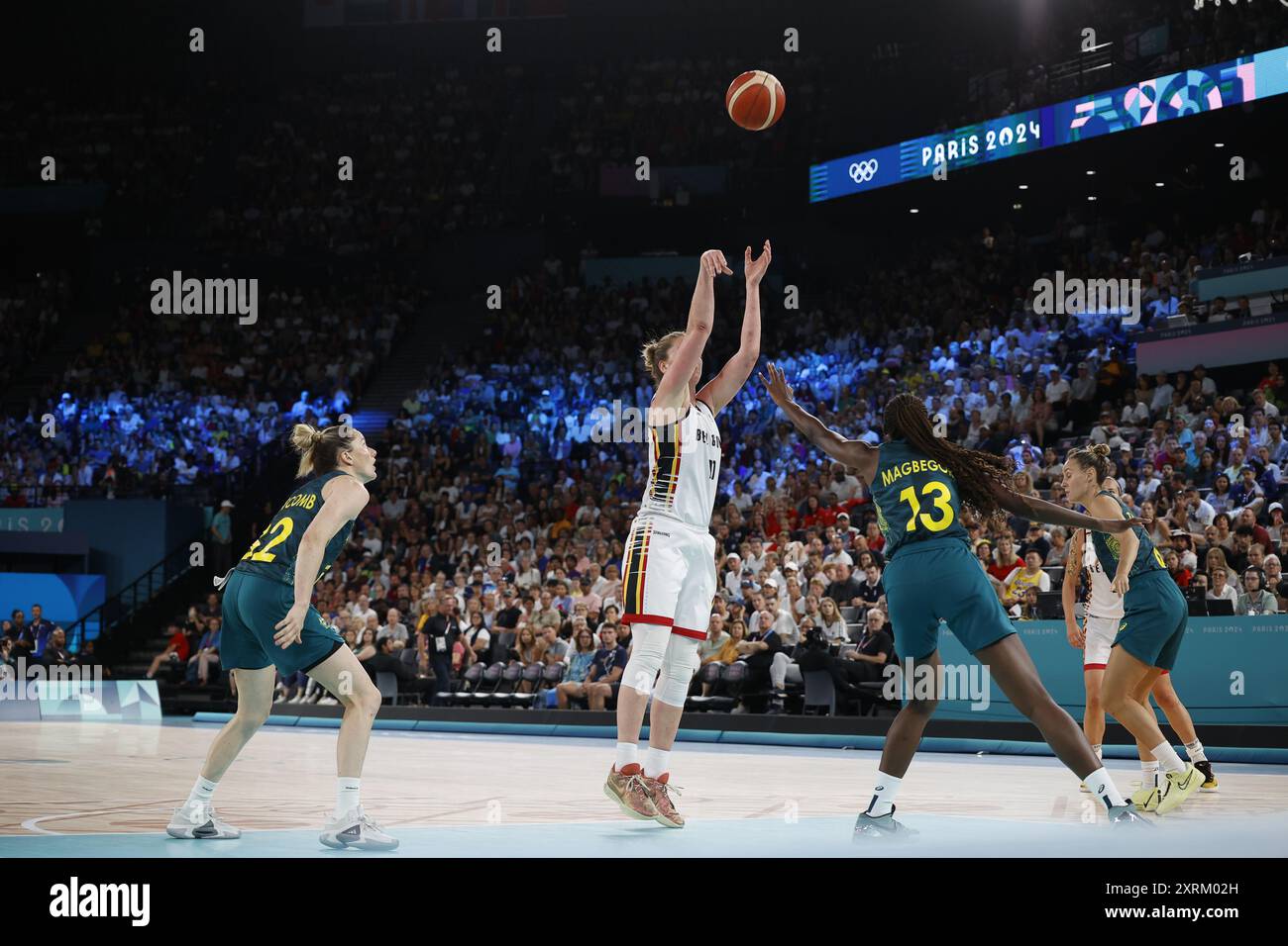11 MEESSEMAN Emma of Belgium Basketball Women's Bronze Medal Game ...