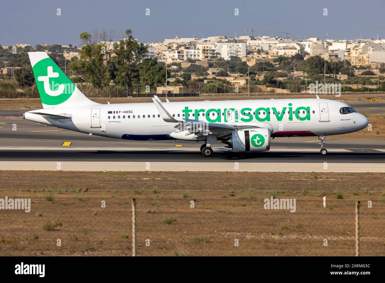 Transavia France Airbus A320-252N (REG: F-HXSC), a brand new A320NEO in service since May 2024 ...