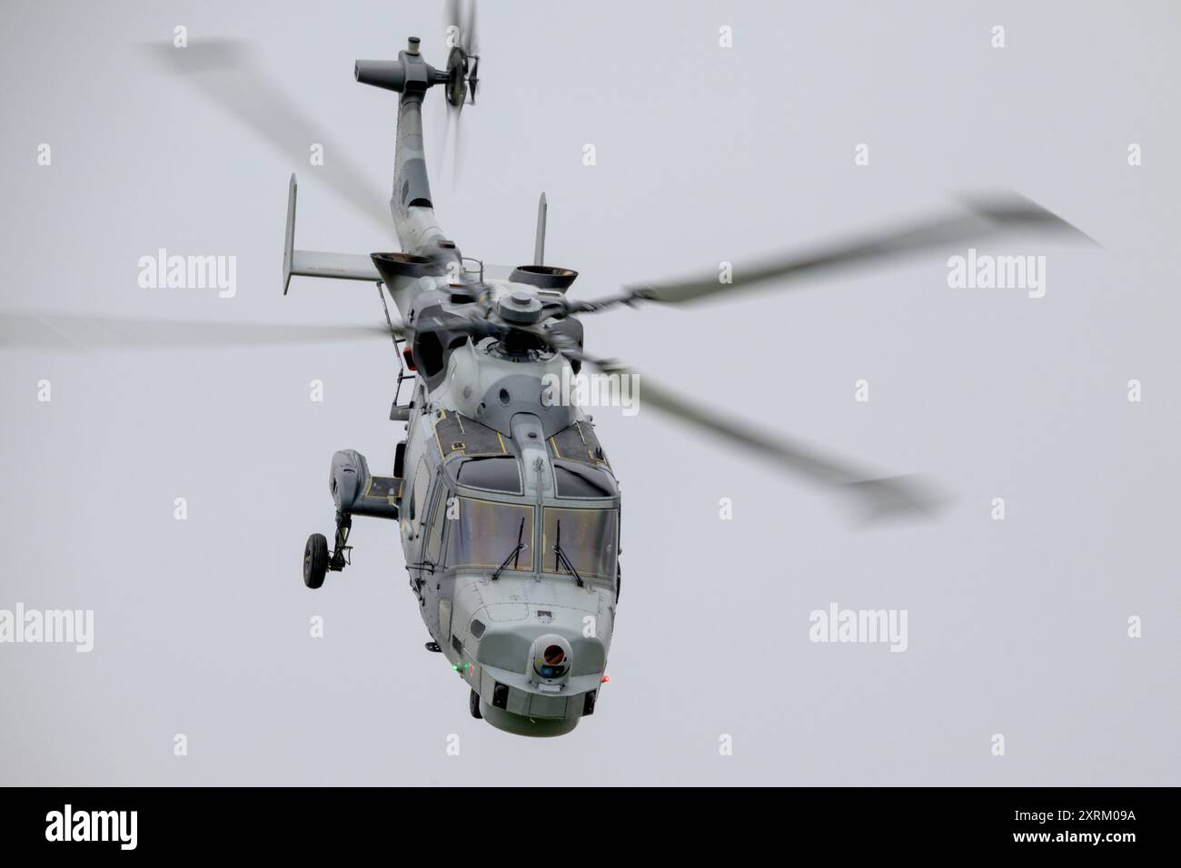 Royal Navy Black Cats Helicopter Display team flying display at the ...