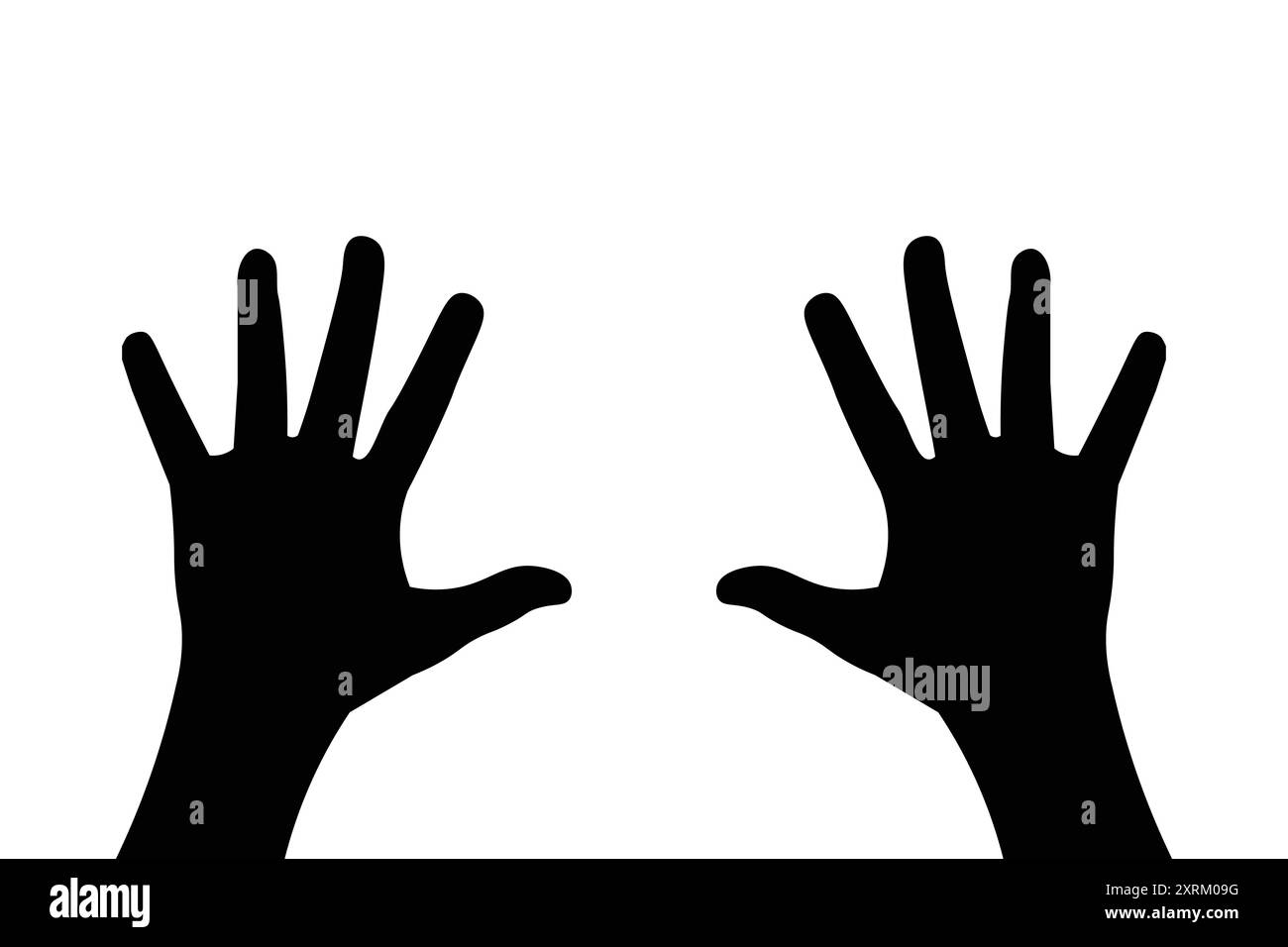 Hand charity art Cut Out Stock Images & Pictures - Alamy