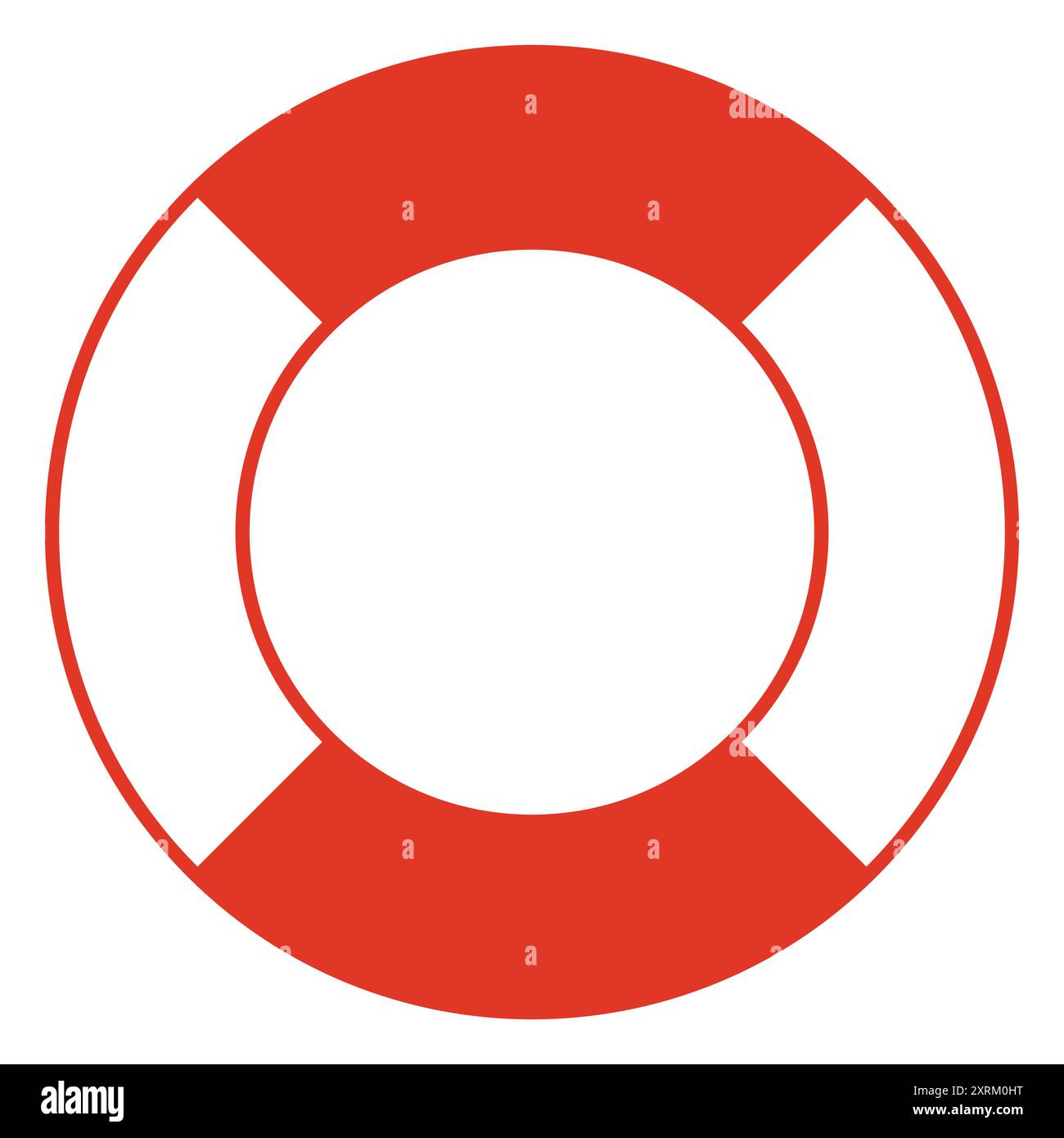 Lifebuoy illustration, color vector symbol shape of life belt ring buoy Stock Vector Image & Art ...