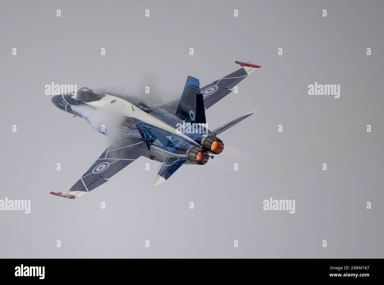 RCAF CF-18 Demonstration Team display at the Royal International Air ...