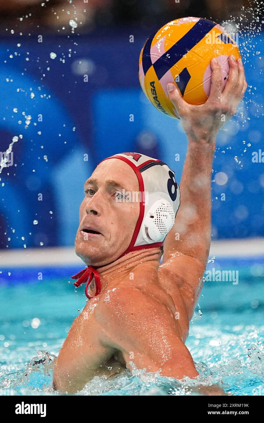 Paris, France. 11th Aug, 2024. Dylan Woodhead of the United States ...