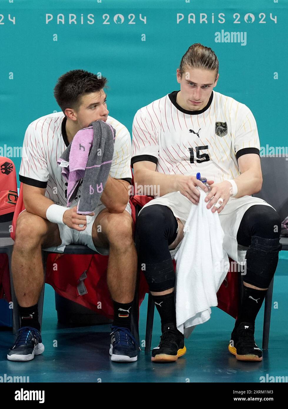 Lille, France. 11th Aug, 2024. Olympics, Paris 2024, handball, men ...