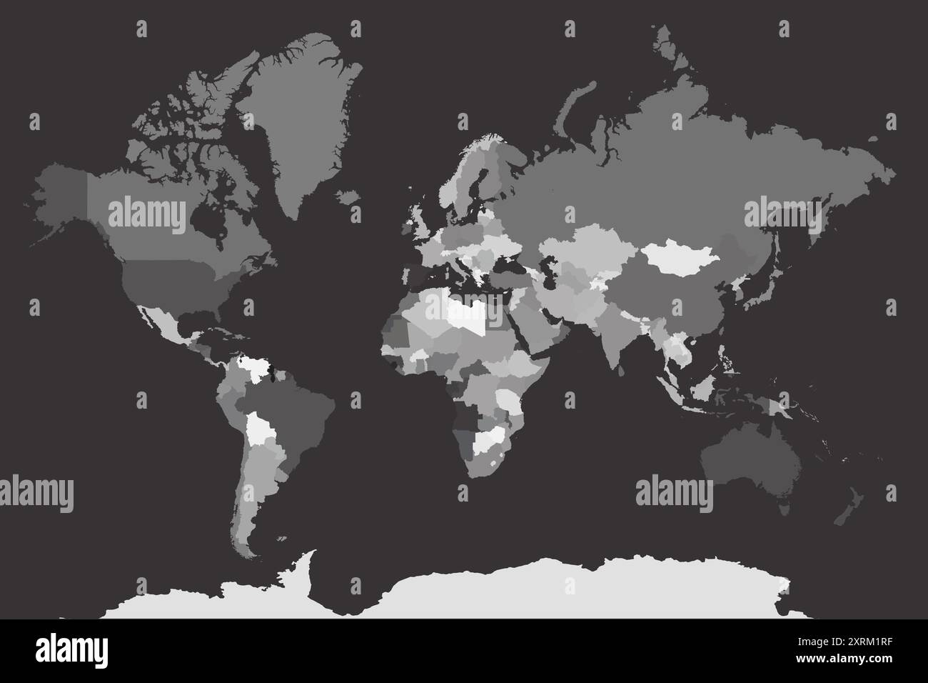 map of the world vector Stock Vector Image & Art - Alamy