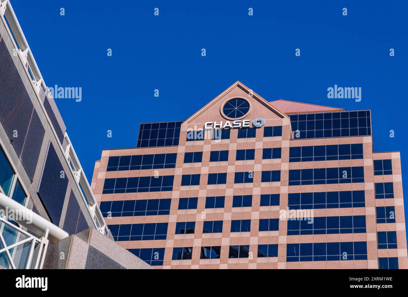 Lake City Bank Logo Chase Bank Building Logo Hi Res Stock Photography