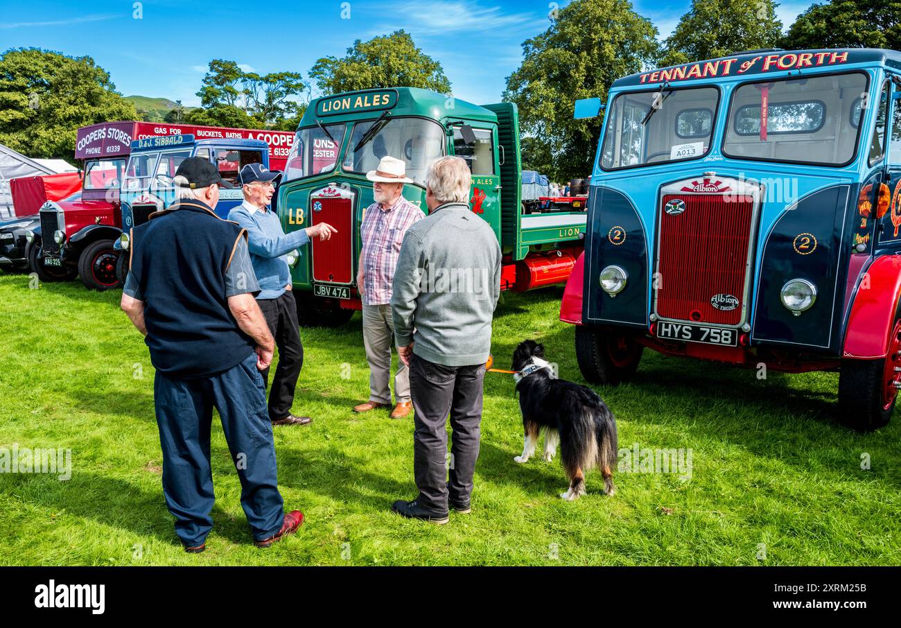 Sunday 11th August 2024:: The 49th Annual BIGGAR RALLY held in the show ...