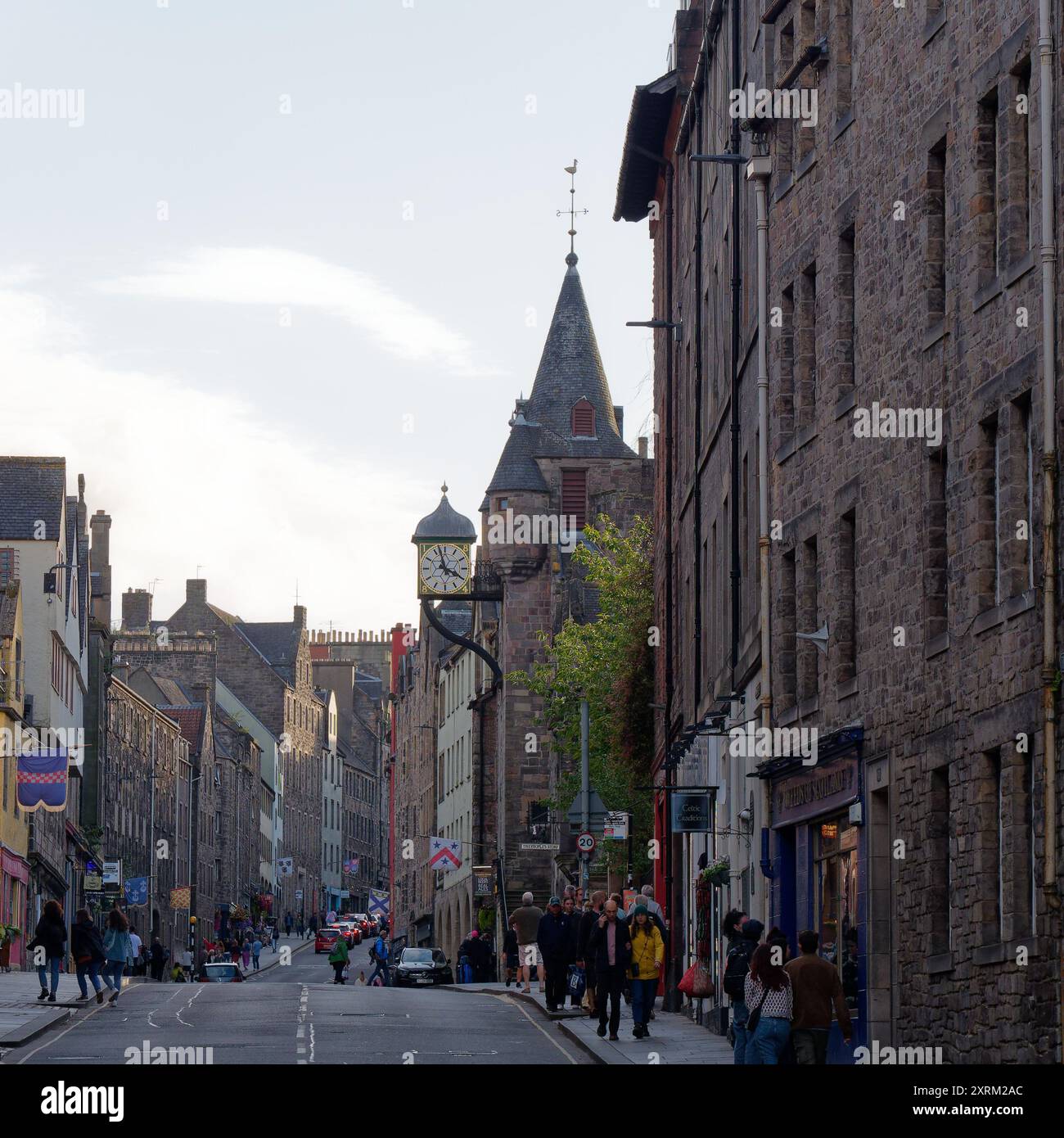 Historic quaint tiny church on the Royal Mile n Edinburgh, Capital of ...