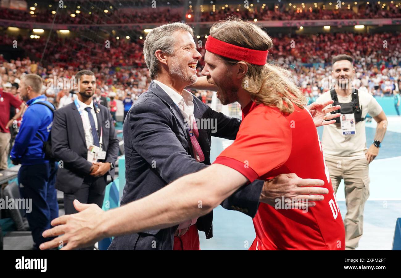 Lille, France. 11th Aug, 2024. Olympics, Paris 2024, Handball, Men ...