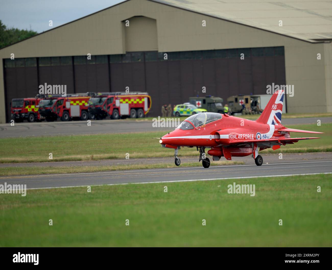 Royal Air Force Red Arrow , landing post display at the Royal ... Royal Air Force Red Arrow , landing post display at the Royal ...