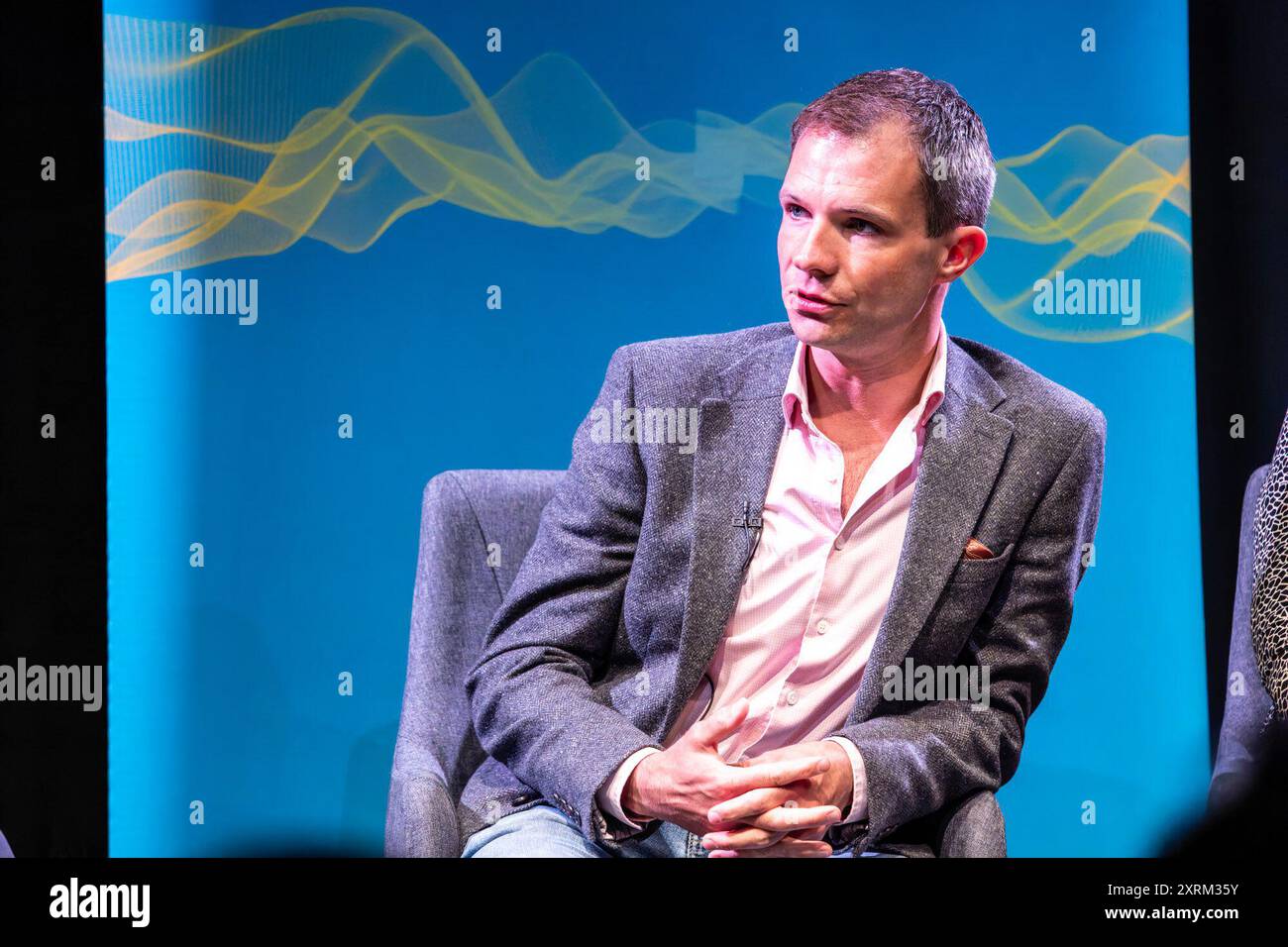 Edinburgh, United Kingdom. 11 August, 2024 Pictured: Andrew Bowie MP ...
