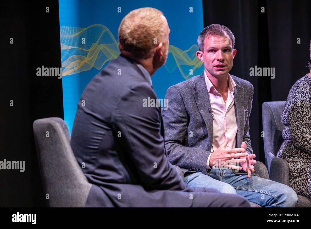 Edinburgh, United Kingdom. 11 August, 2024 Pictured: L to R: Matthew ...
