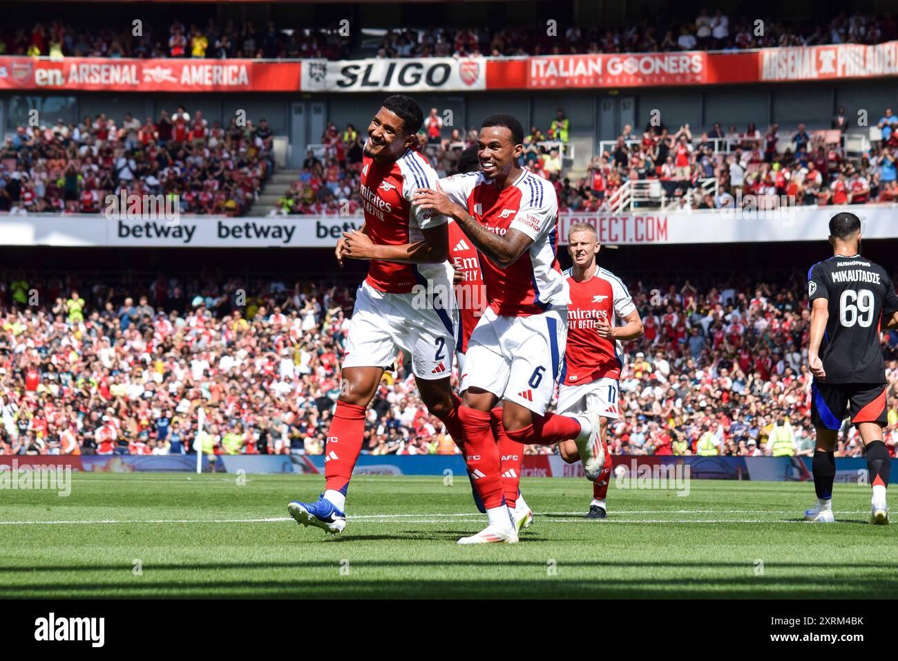 William saliba gabriel 2024 hi-res stock photography and images - Alamy