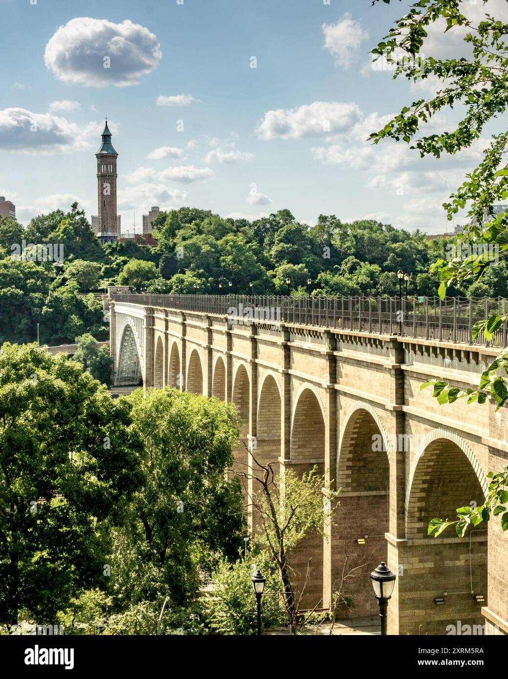 Bronx, NY - US - Aug 10, 2024 High Bridge, NYC's oldest standing bridge ...
