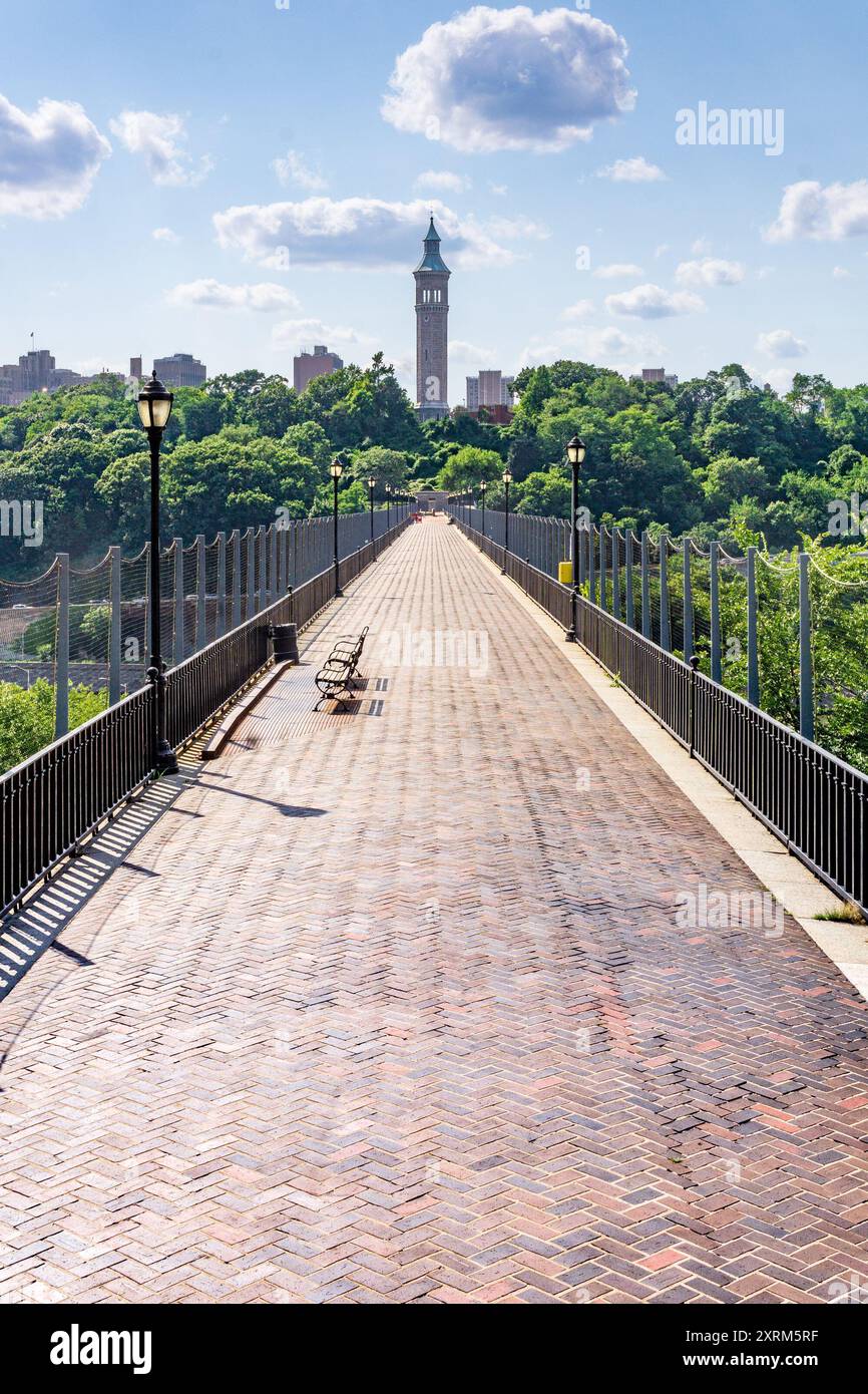 Bronx, NY - US - Aug 10, 2024 High Bridge, NYC's oldest standing bridge ...