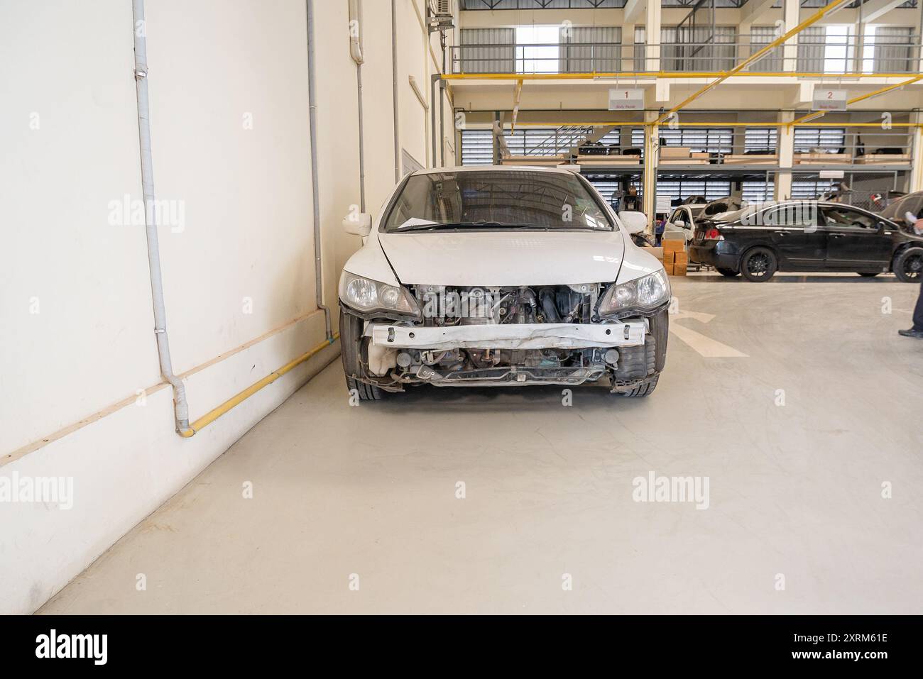 Car in auto repair hi-res stock photography and images - Alamy