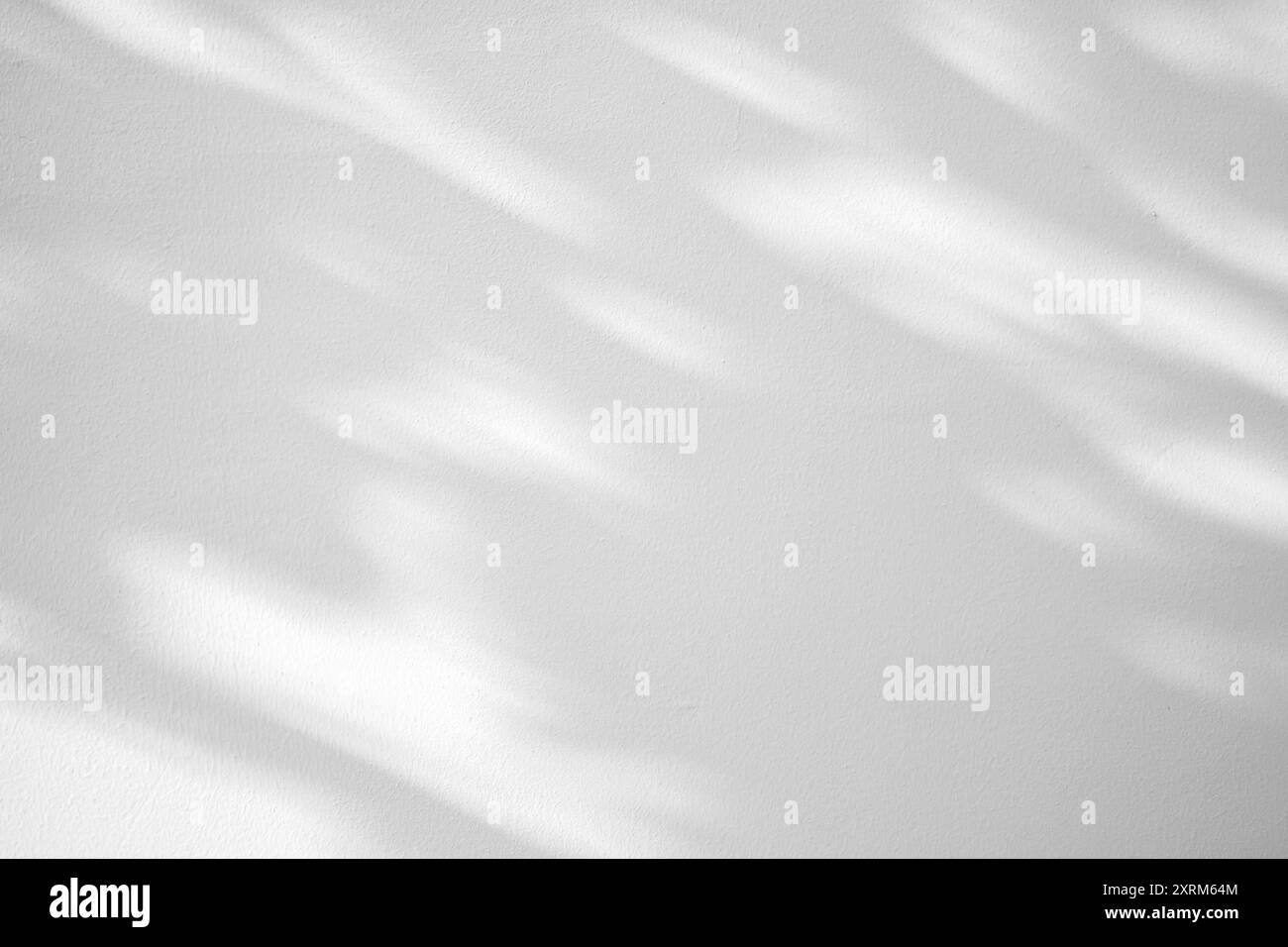 Abstract natural tree leaves shadow on white wall background Stock ...