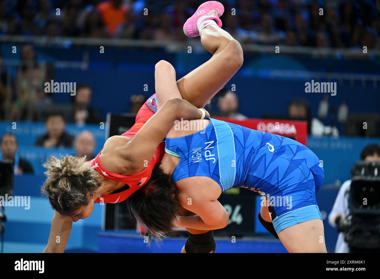 Kennedy Alexis BLADES (USA) vs CAGAMI Yuka (JPN) Japan, Wrestling Women ...