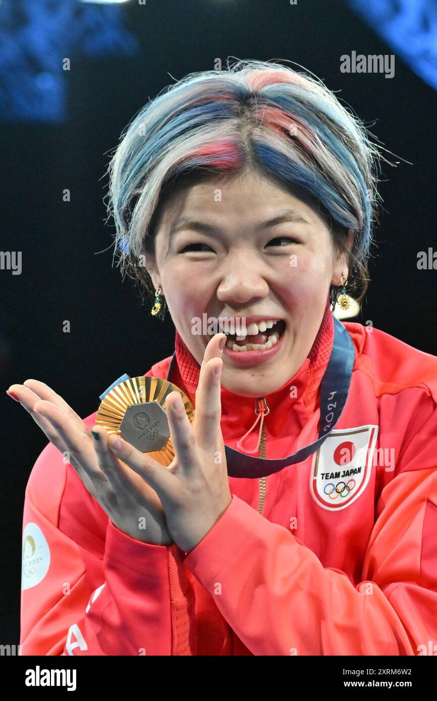 CAGAMI Yuka (JPN) Japan, Gold Medal, Medal Ceremony, Wrestling Women's ...