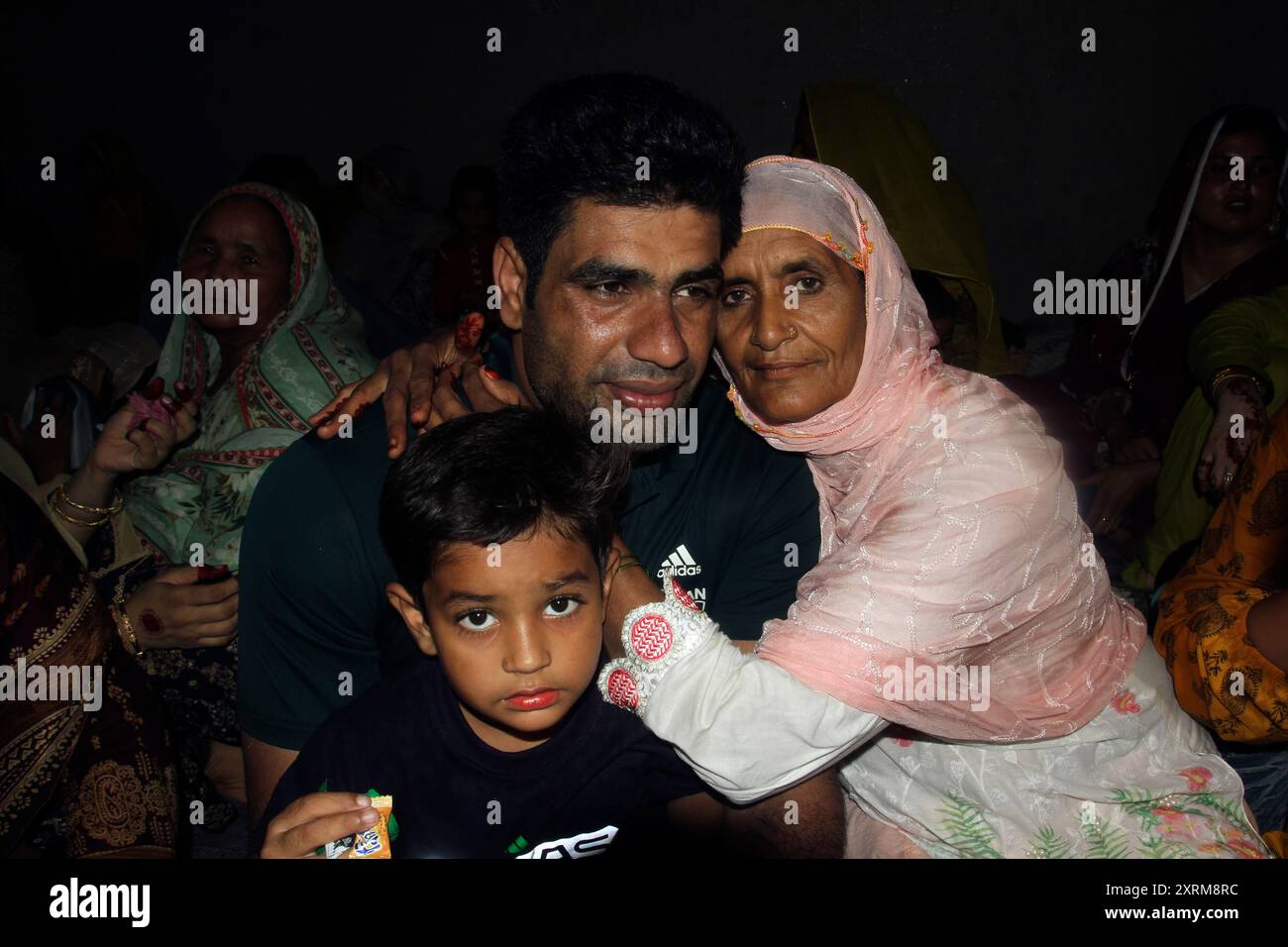Men's javelin gold medalist, Arshad Nadeem, of Pakistan poses for a ...