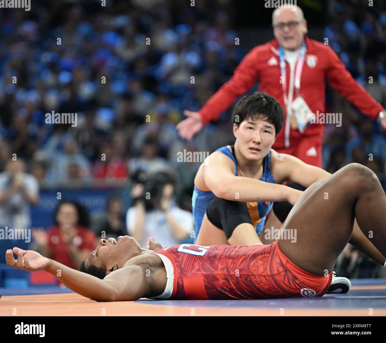 Paris, France. 11th Aug, 2024. Milaimy de la Caridad Marin Potrille ...