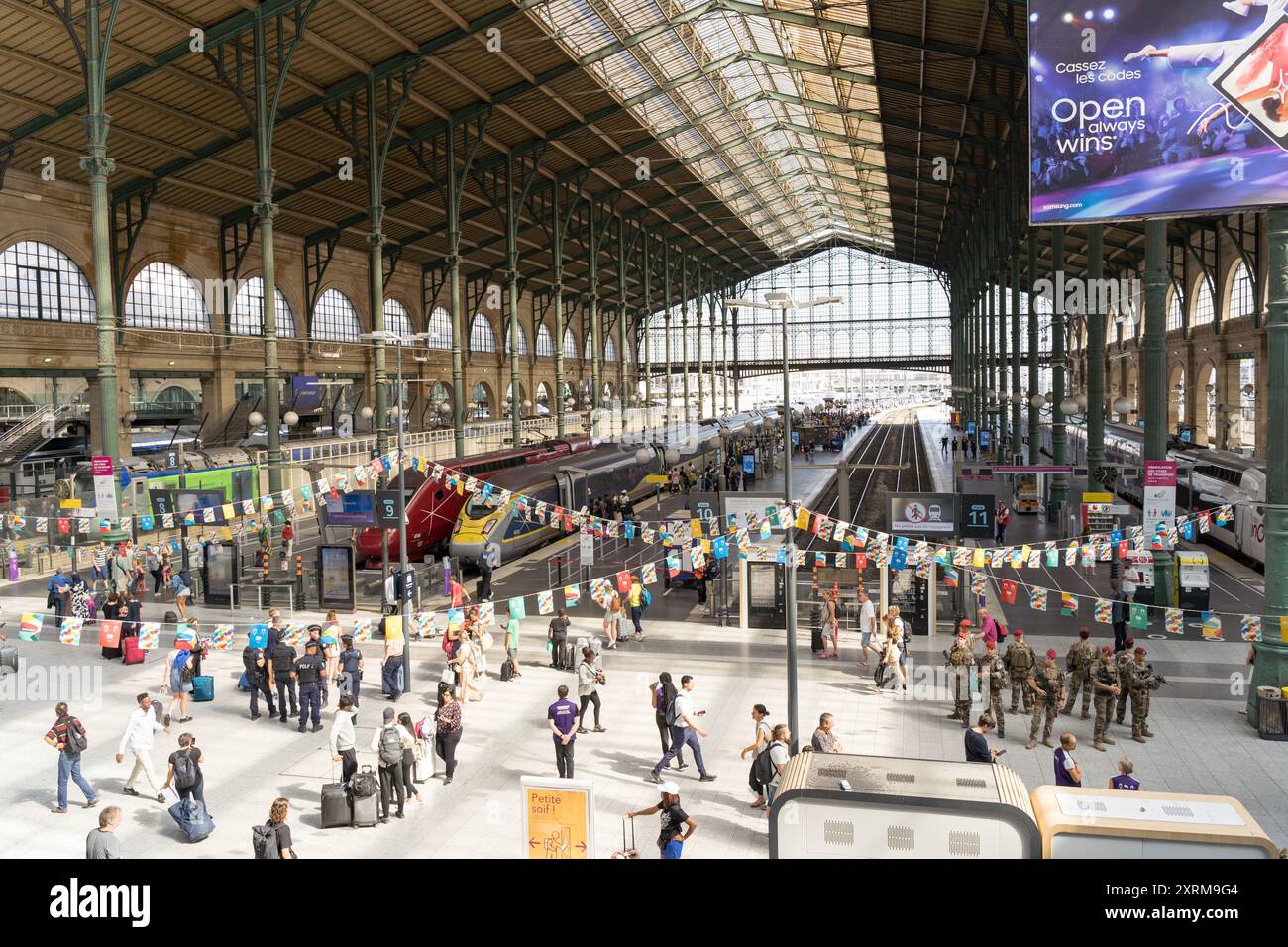 Gare du nord paris olympics hi-res stock photography and images - Alamy