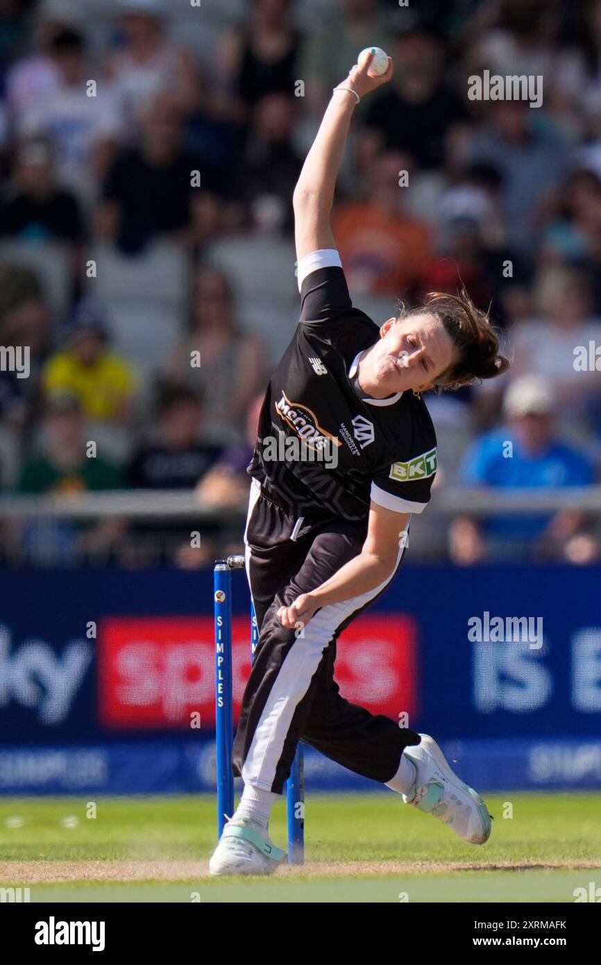 11th August 2024; Old Trafford Cricket Ground, Manchester, England; The ...