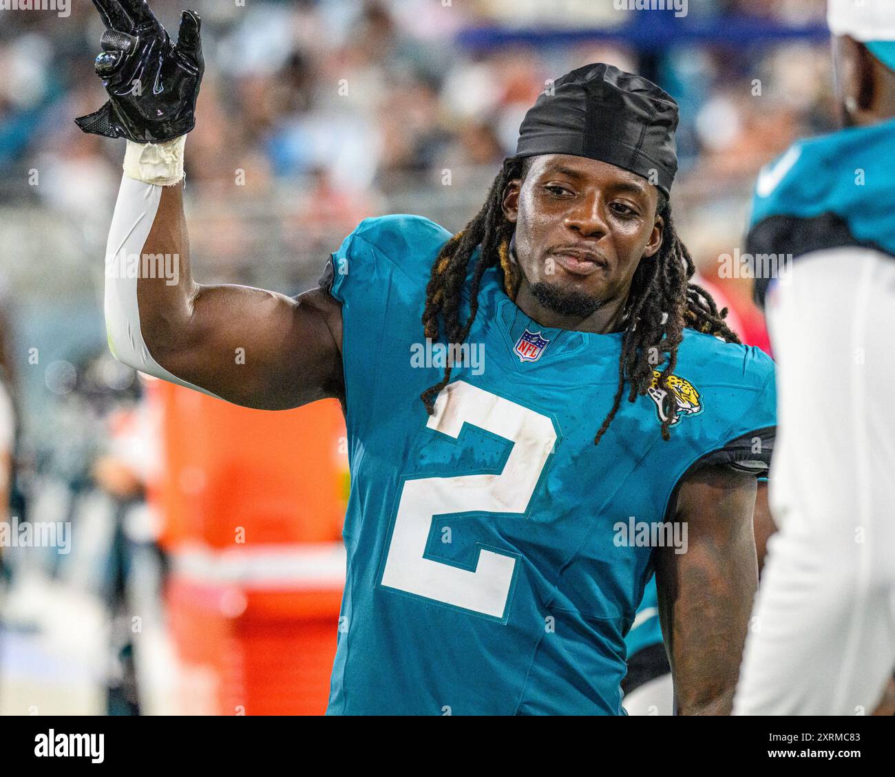 August 10, 2024: Jacksonville Jaguars running back D'Ernest Johnson (2 ...