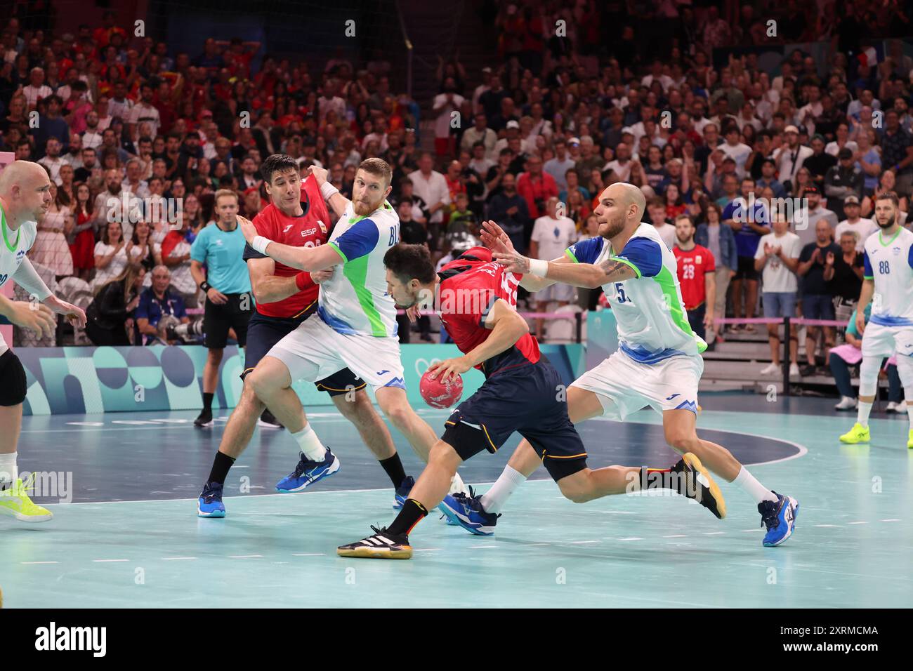 Alex Dujshebaev of Spain, Handball, Men's Bronze Medal Match during the ...