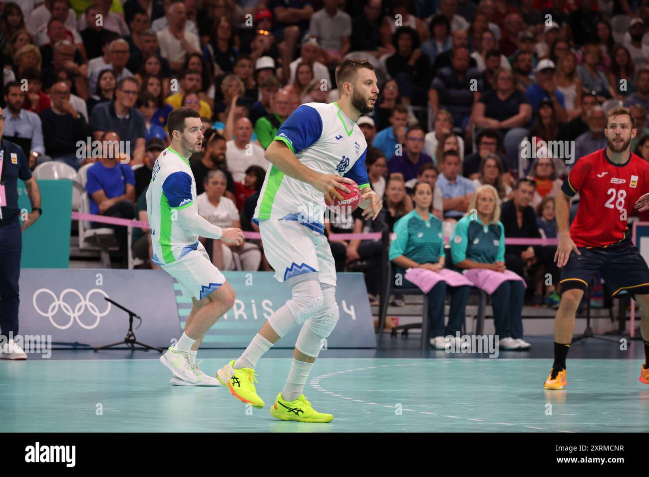 Aleks VLAH (Slovenia), Handball, Men's Bronze Medal Match during the ...