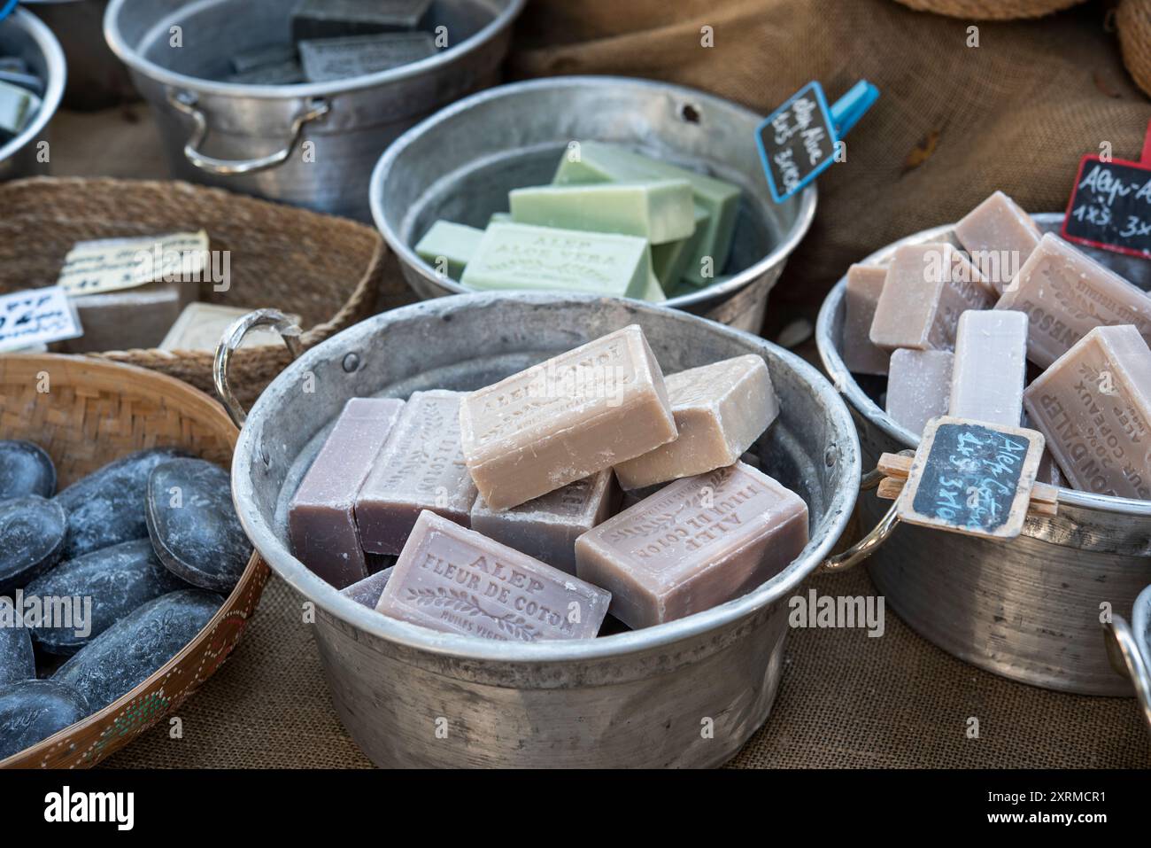 Handcrafted soap bars made with natural ingredients Stock Photo - Alamy