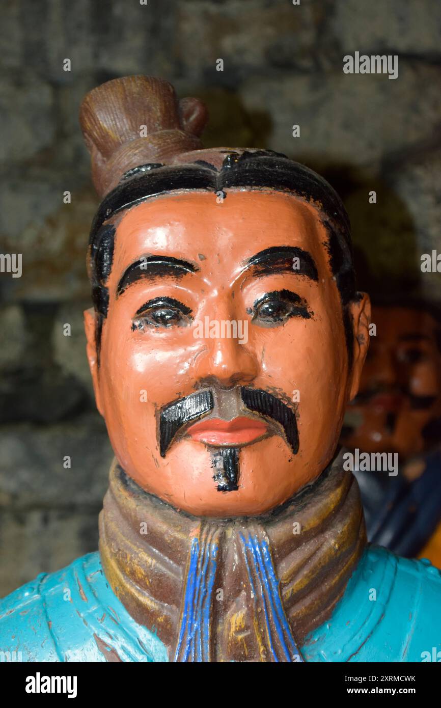 JAPANESE WOODEN SAMURAI SOLDIERS Stock Photo - Alamy