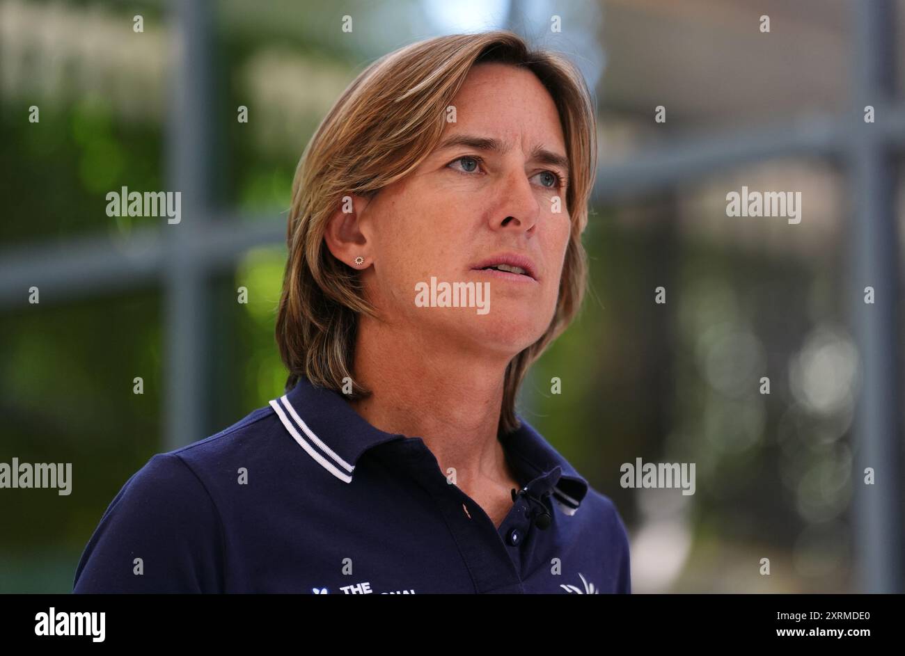 Katherine Grainger at Team GB House, Paris, on the sixteenth day of the ...