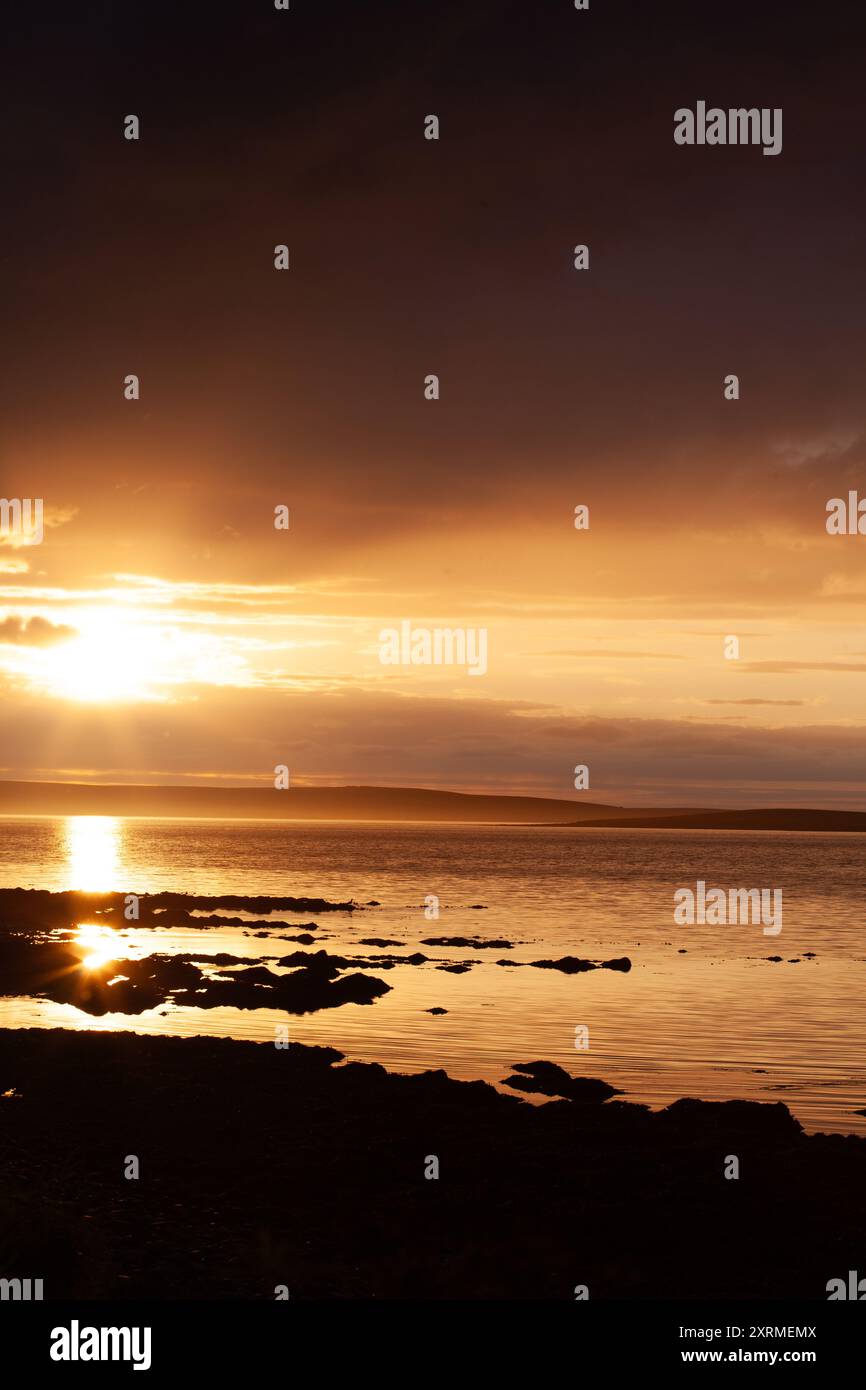 Orkney island sunset hi-res stock photography and images - Alamy
