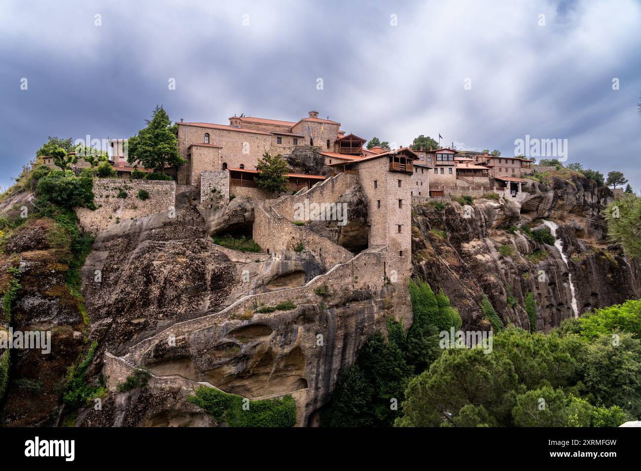 The Great Meteoro Monastery. Greece Stock Photo - Alamy