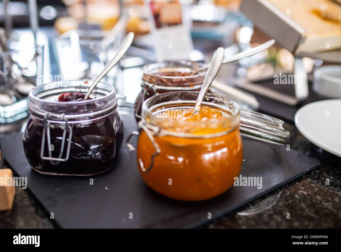 Buffet jars hi-res stock photography and images - Alamy
