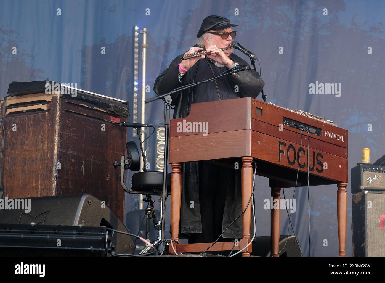 Wiiliamscot, UK. 10th Aug, 2024. Thijs van Leer Hammond, organ flute ...