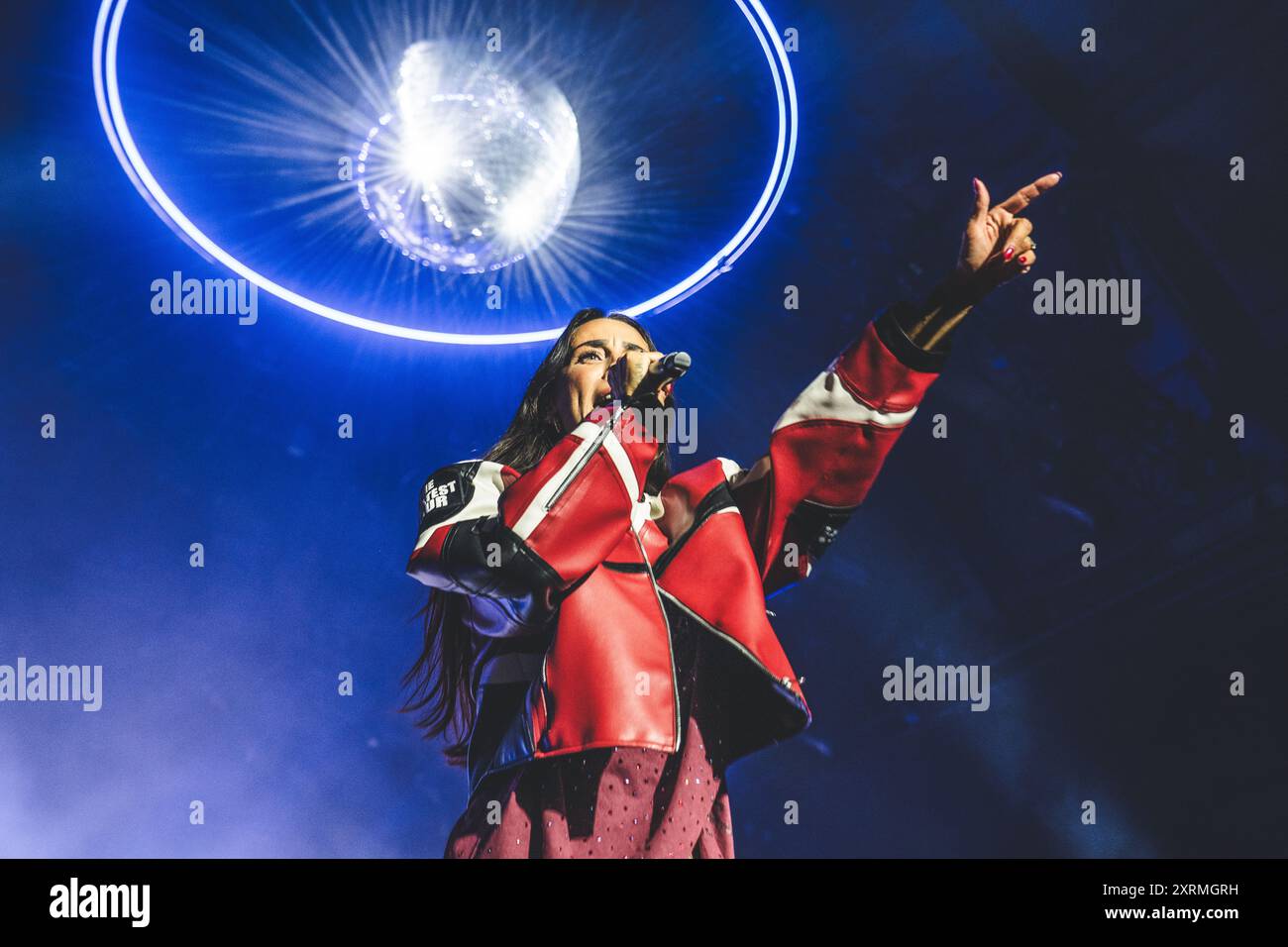 Skanderborg, Denmark. 10th, August 2024. The Danish singer, songwriter ...