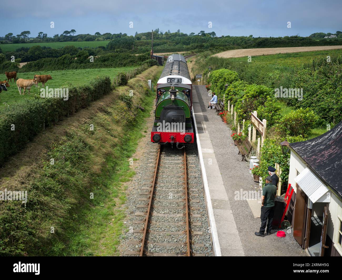 HELSTON STEAM RAILWAY GWR PROSPIDNICK STATION AND TRUTHALL HALT STATION ...