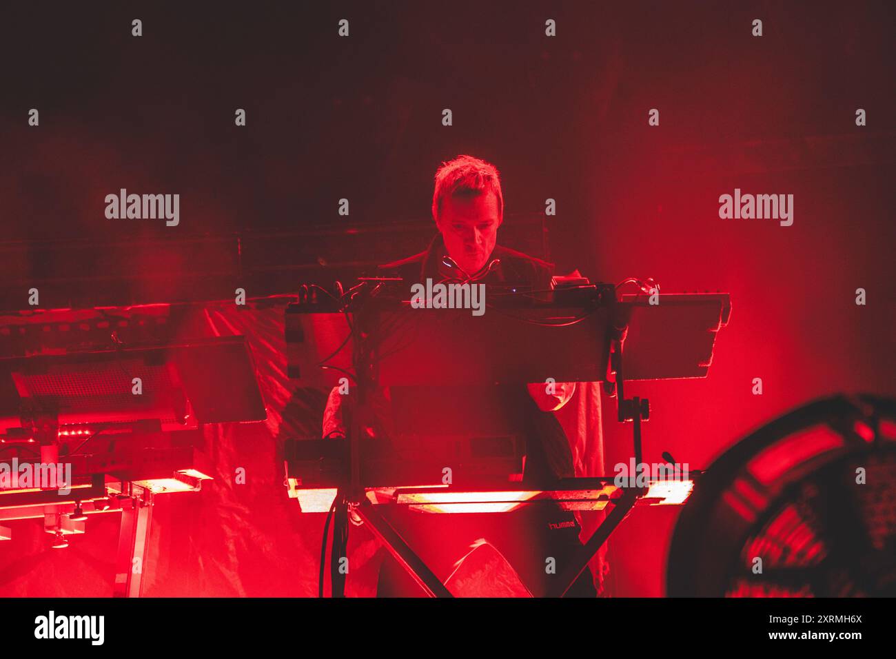 Skanderborg, Denmark. 10th, August 2024. The English electronica group ...