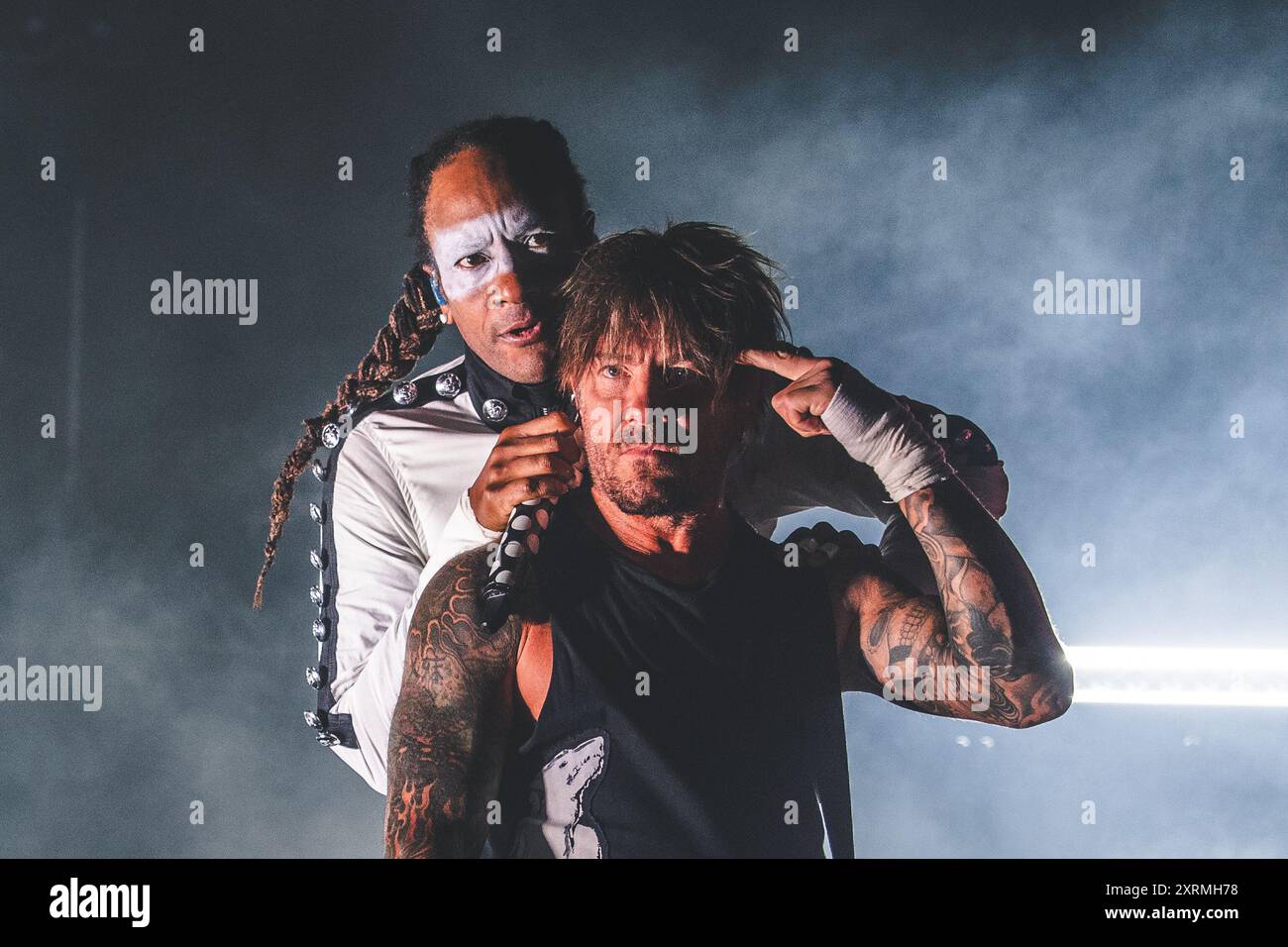 Skanderborg, Denmark. 10th, August 2024. The English electronica group ...