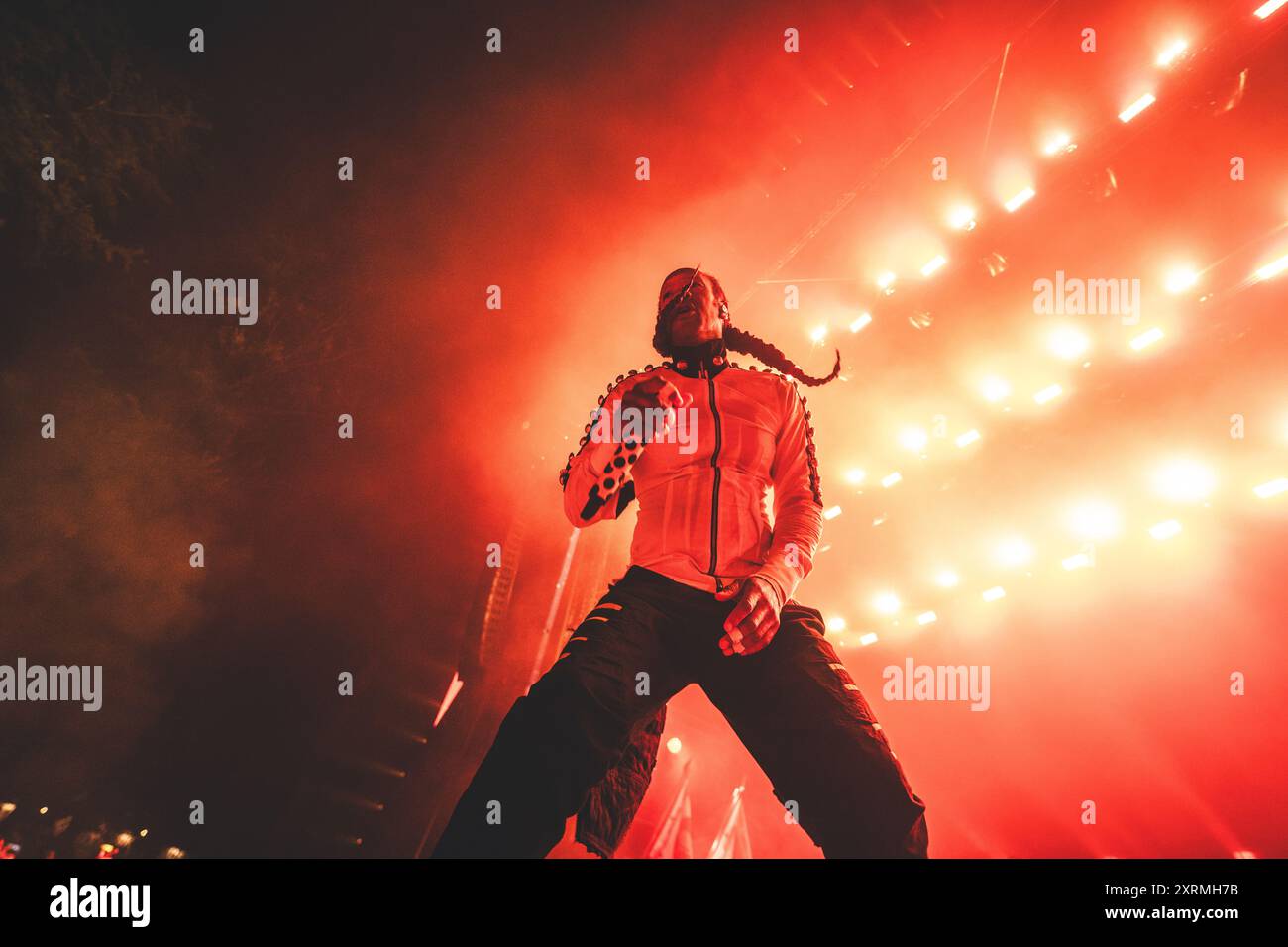 Skanderborg, Denmark. 10th, August 2024. The English electronica group ...