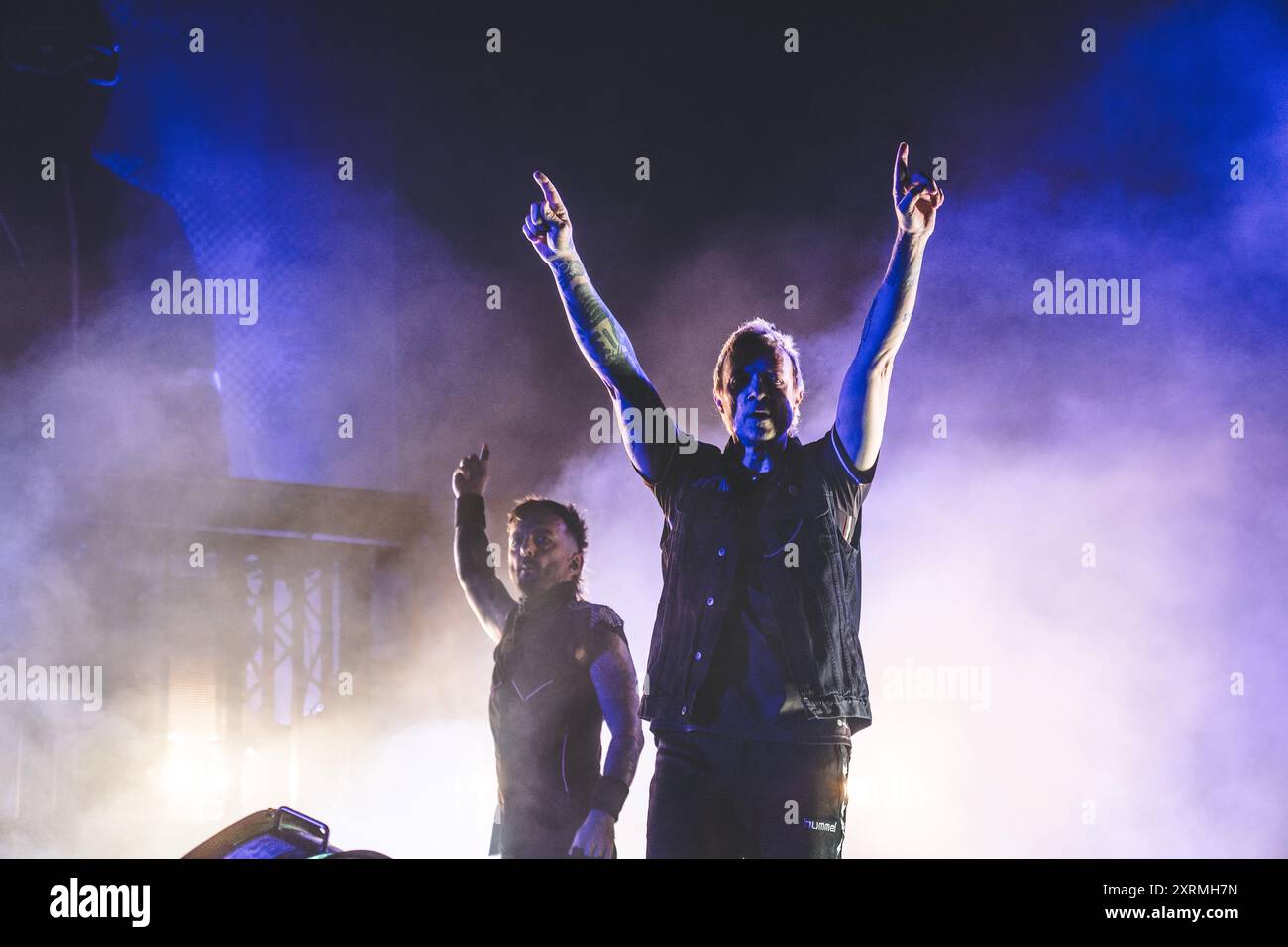 Skanderborg, Denmark. 10th, August 2024. The English electronica group ...
