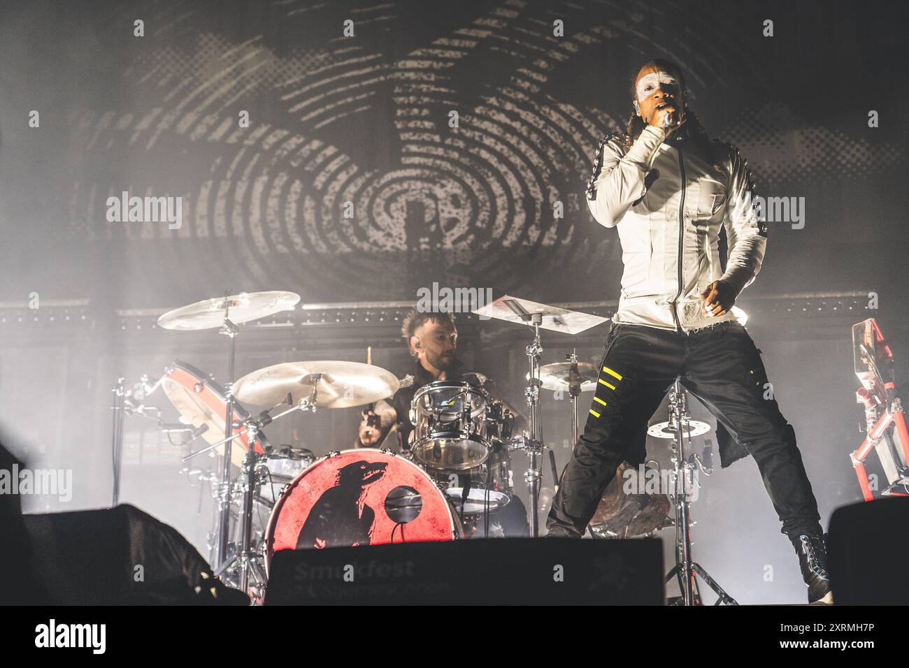 Skanderborg, Denmark. 10th, August 2024. The English electronica group ...