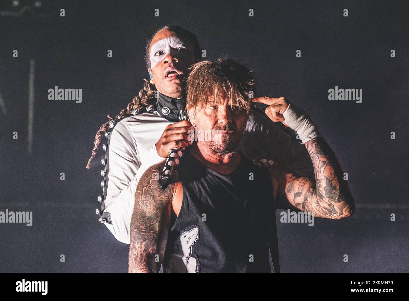 Skanderborg, Denmark. 10th, August 2024. The English electronica group ...