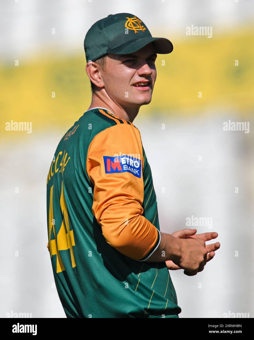 Freddie MCCANN of Nottingham Outlaws during the Royal London One-day ...